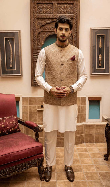 Premium Embroidered Waistcoat | Men's Formal Waistcoat Collection 2024
